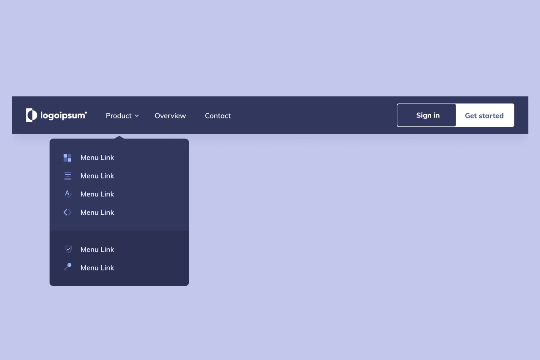 Navigation Component - Webflow